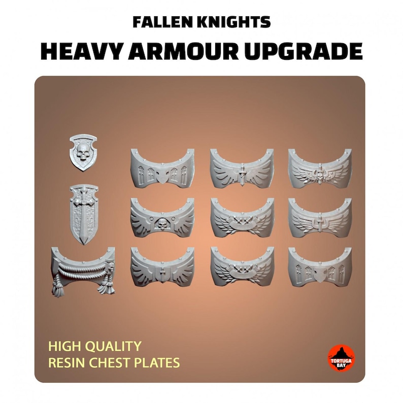 Fallen Knights Upgrade Sets Tortuga Bay Miniatures - Etsy