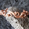 PURE COPPER Ring, Ladies Petite Wave Band, Copper Aid Arthritic Relief ...