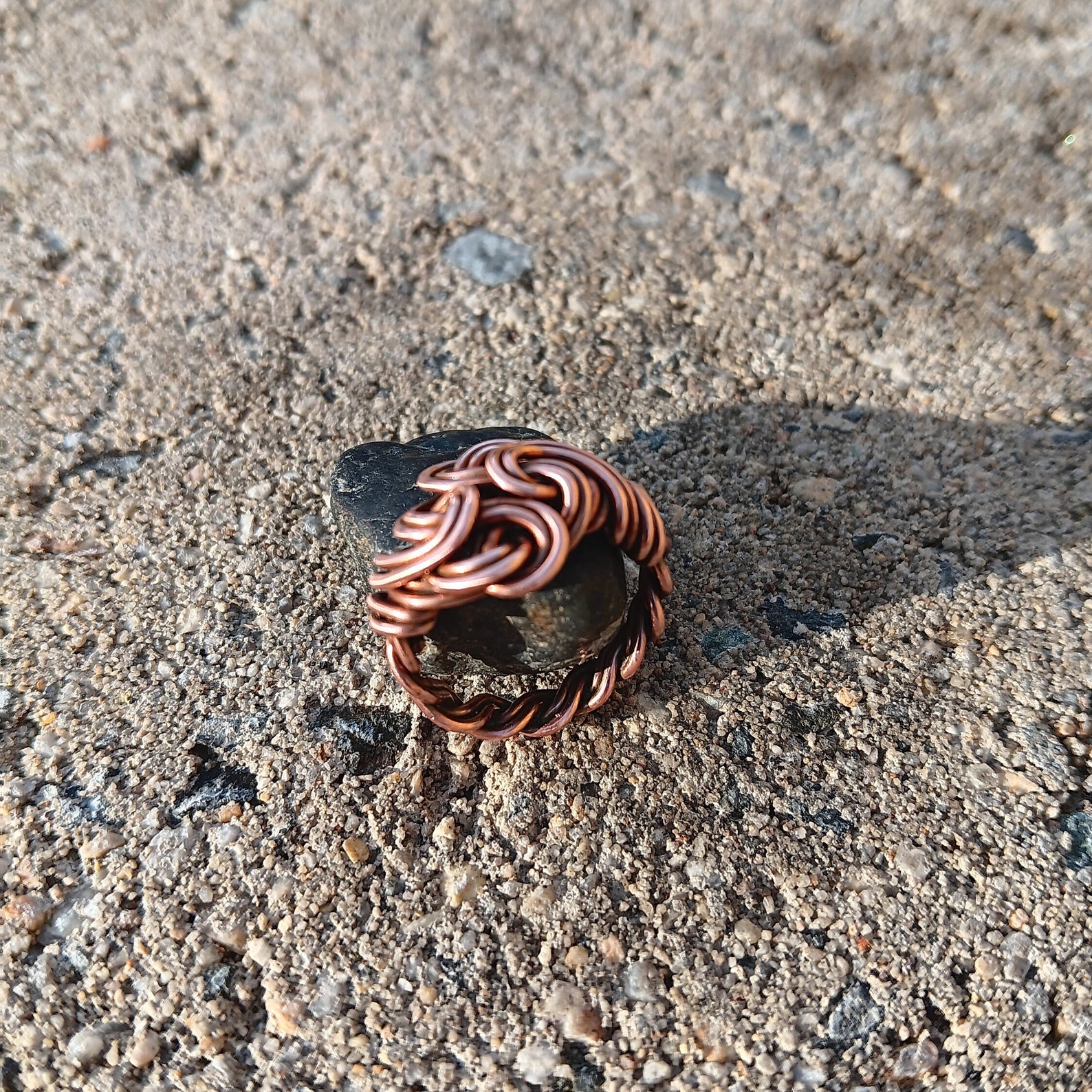 Copper Knot Ring, Men Women & Couples Unity Band, Pure Copper Arthritis ...