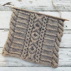 Detailed Knit Pattern PDF, Pattern for a Scarf, Sweater, Fall/winter ...