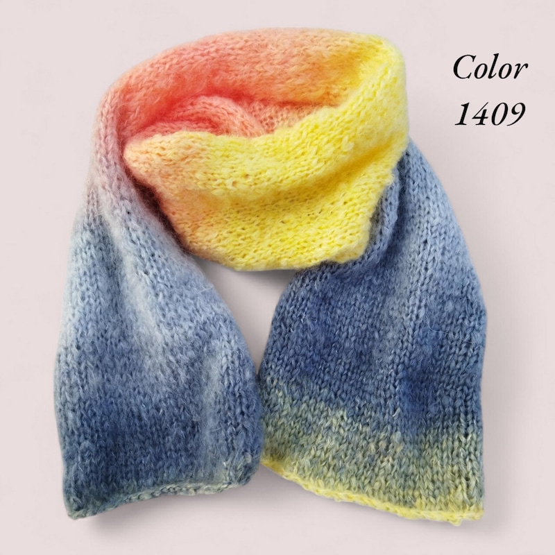 Knit Scarf Handmade - Etsy