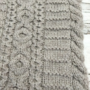 Detailed Knit Pattern PDF, Pattern for a Scarf, Sweater, Fall/winter ...