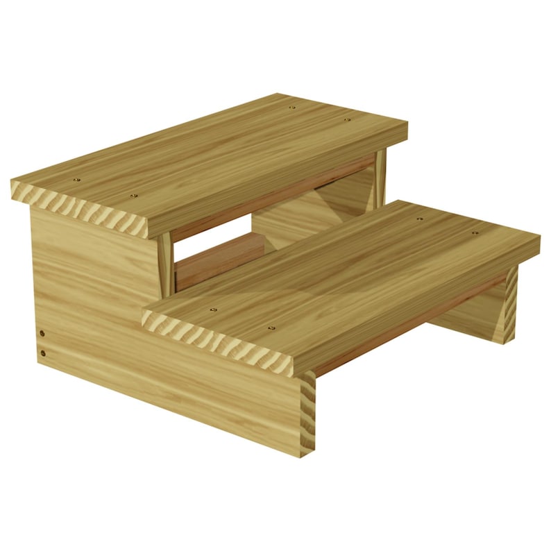 DIY Garage Stair Steps Plan: Multi-purpose Foot Ledge (PDF Download ...