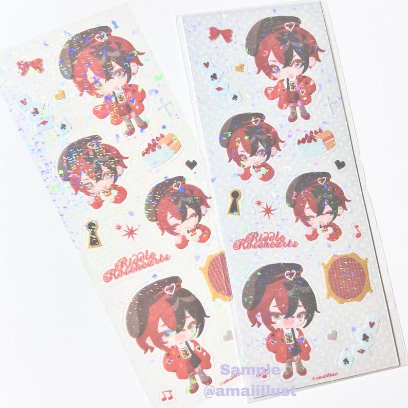 TWST | Riddle Sticker Sheet - Etsy