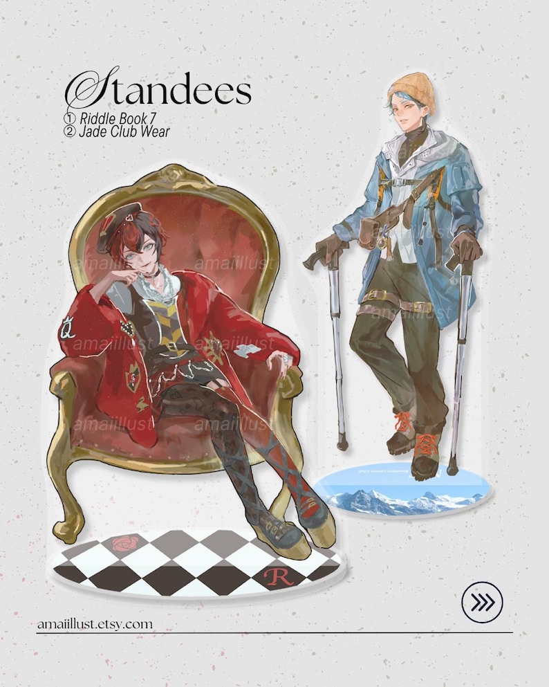 TWST | 6" Standees - Etsy