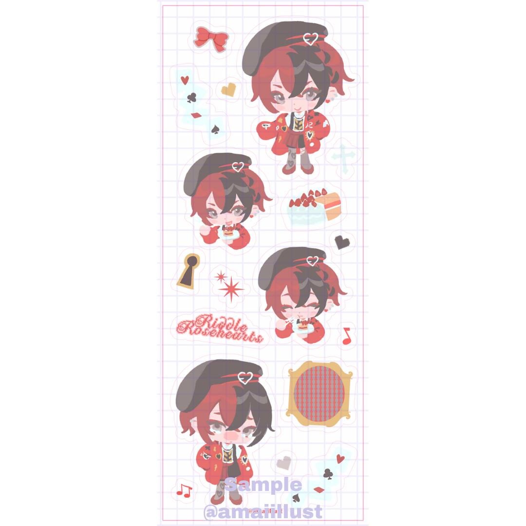 TWST | Riddle Sticker Sheet - Etsy
