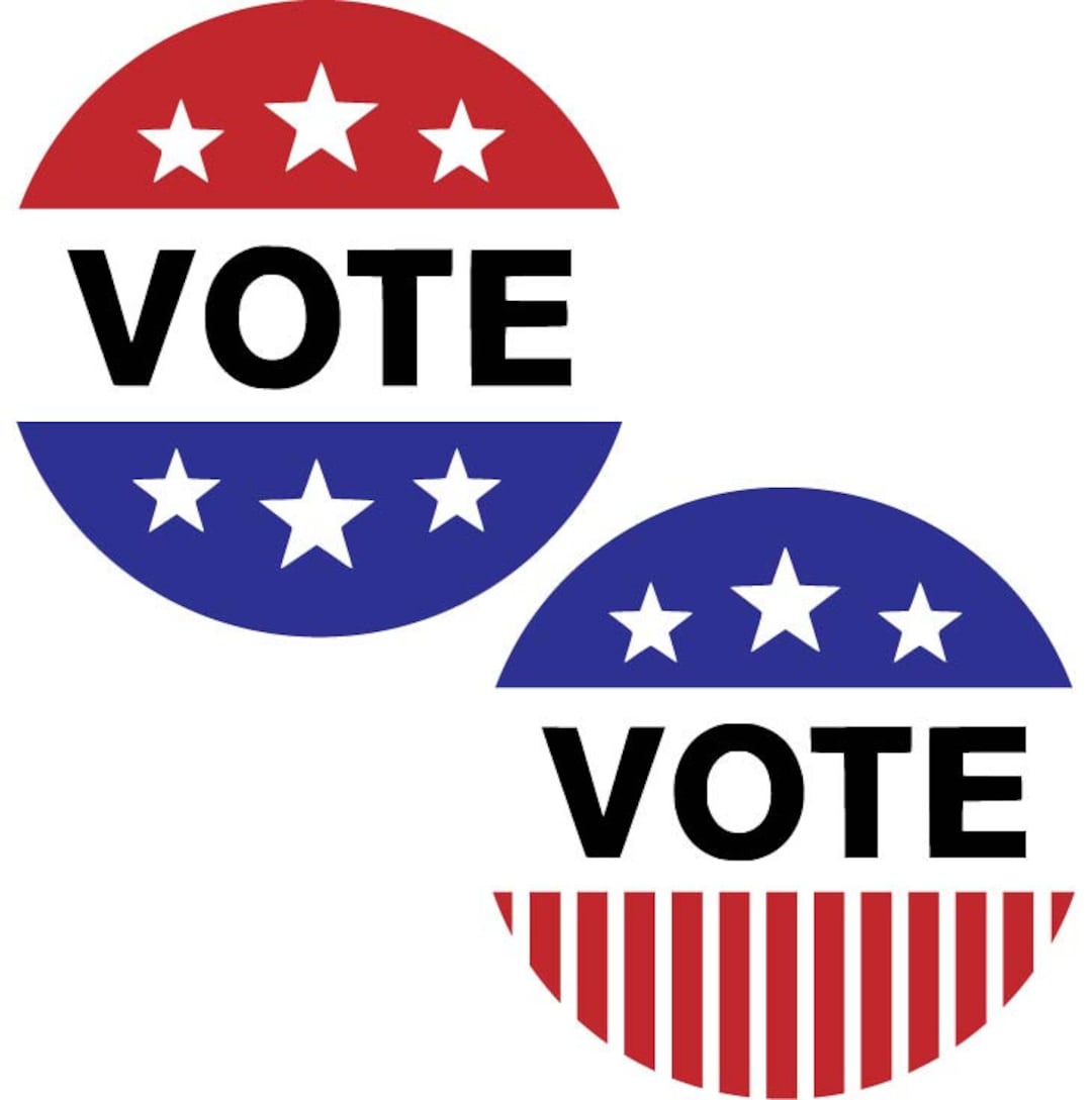 Vote SVG Files - Political - Election - Cut File - Stickers - Etsy
