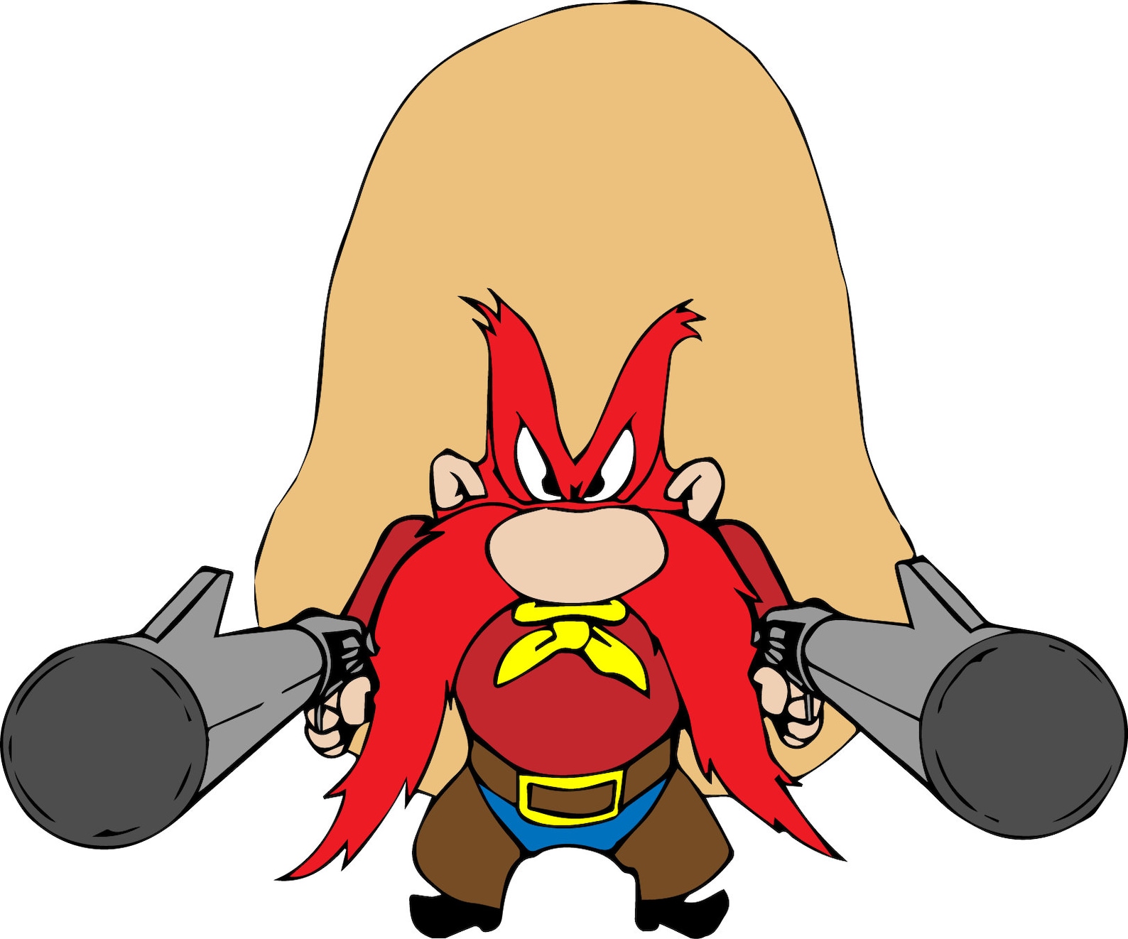 Yosemite Sam SVG | Etsy