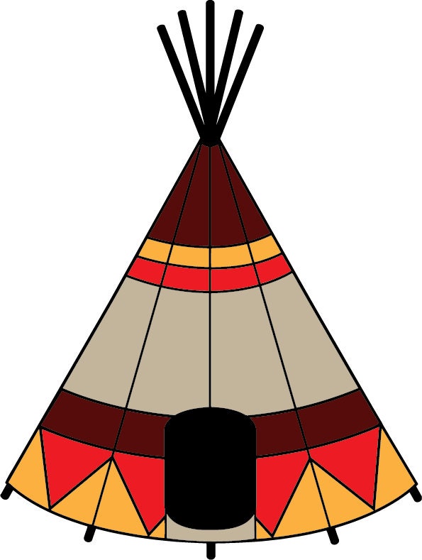 Teepee SVG - Etsy