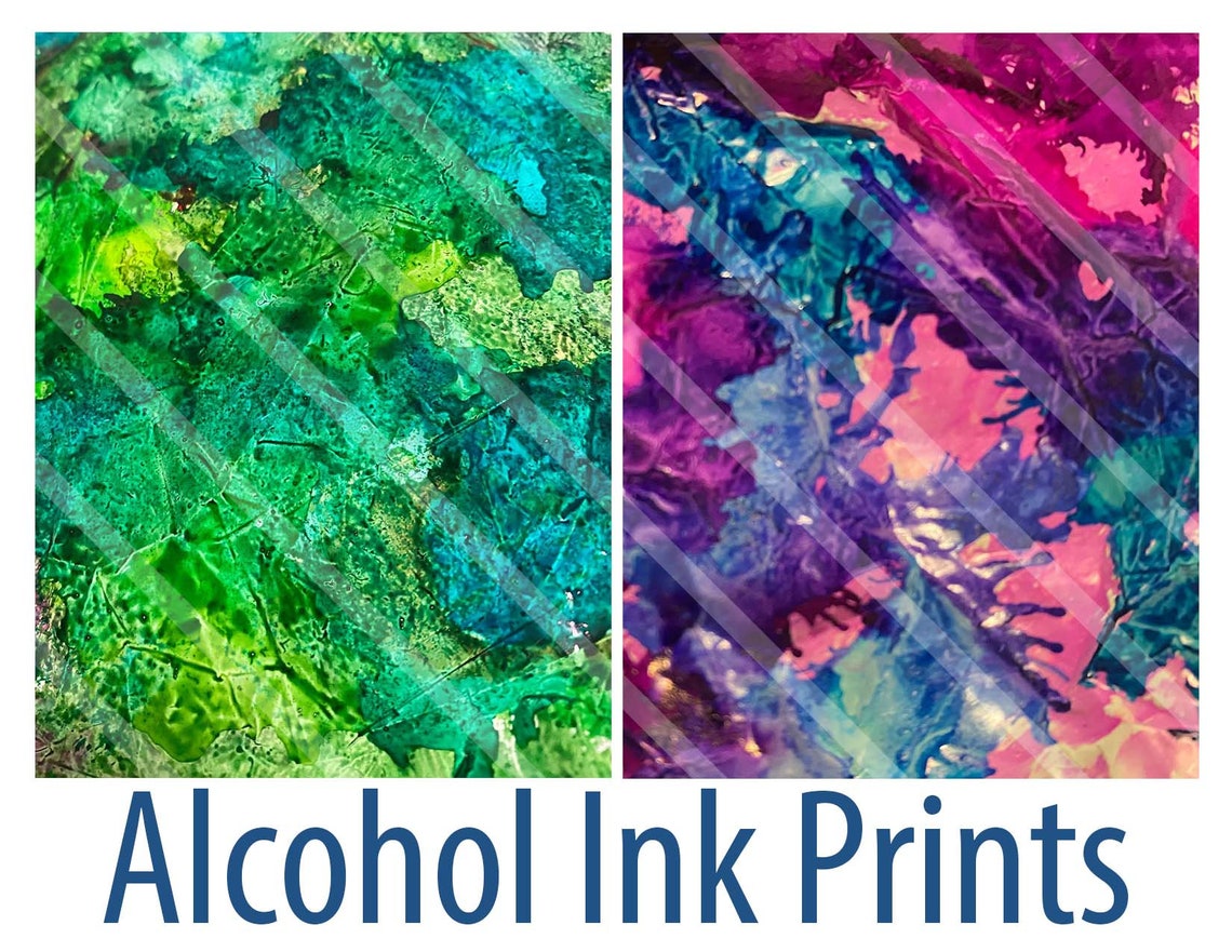 Digital Prints Alcohol Ink - Etsy