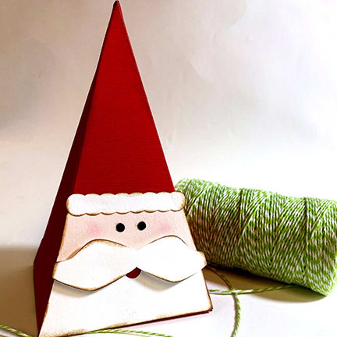 Santa Box/ornament SVG - Etsy