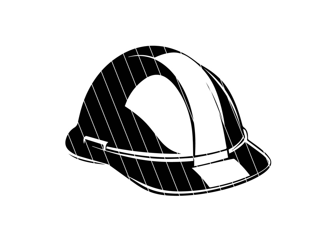 Construction Helmet SVG - Hard Hat SVG - Etsy