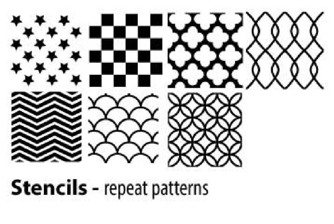 7 SVG Stencils - Etsy