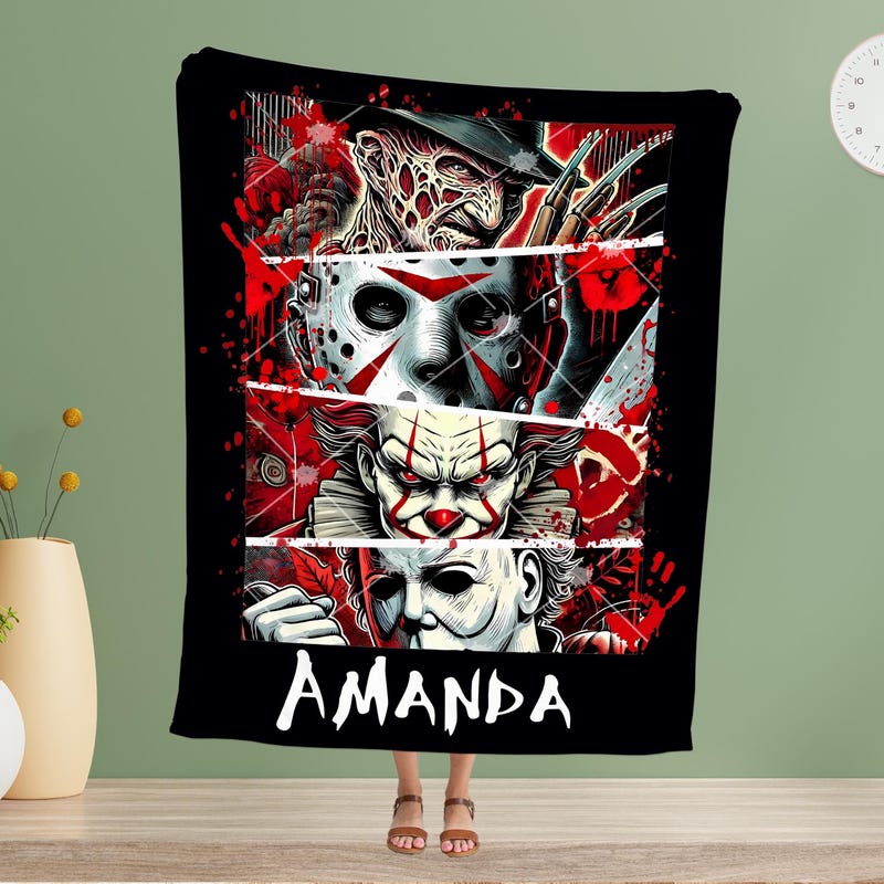 Horror Blanket - Etsy