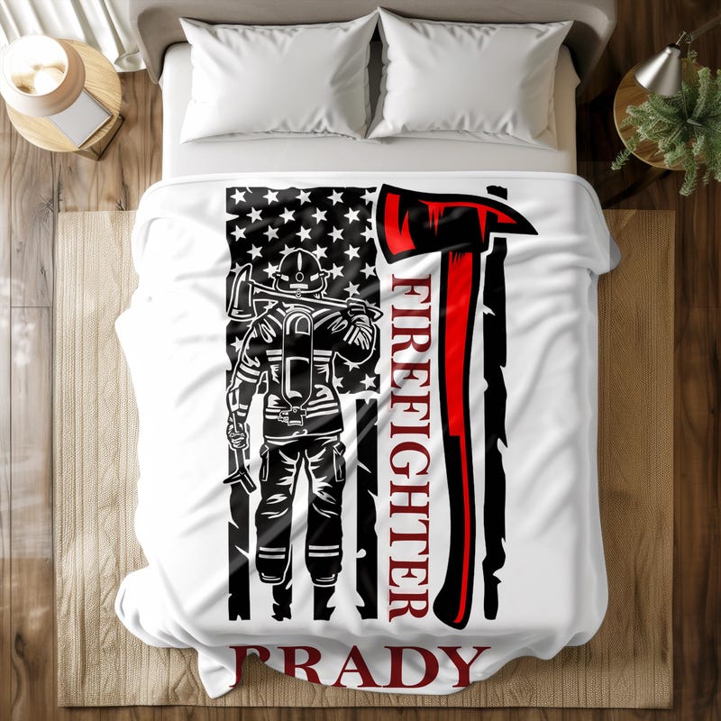 Fireman Blanket - Etsy
