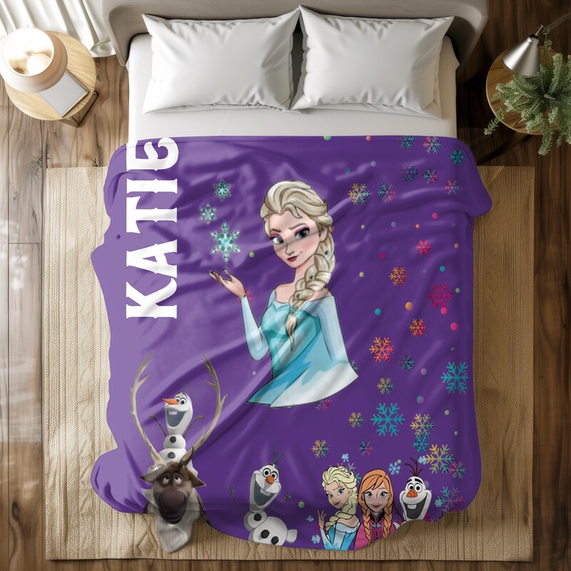 Frozen Blanket - Etsy