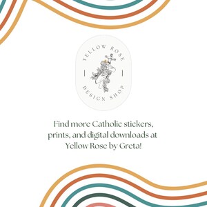 JMJ | Venerable Fulton Sheen Handwriting | Clear Mini Sticker | Jesus ...