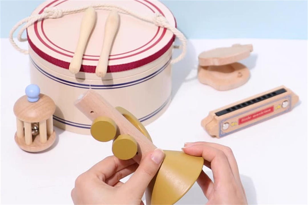 Baby Wooden Orff Instrument Safe and Fun Musical Toy for Infants ...