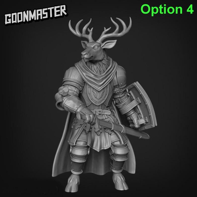 Deer Knights / Pondering Opossums Release / Goon Master Games, 3D ...