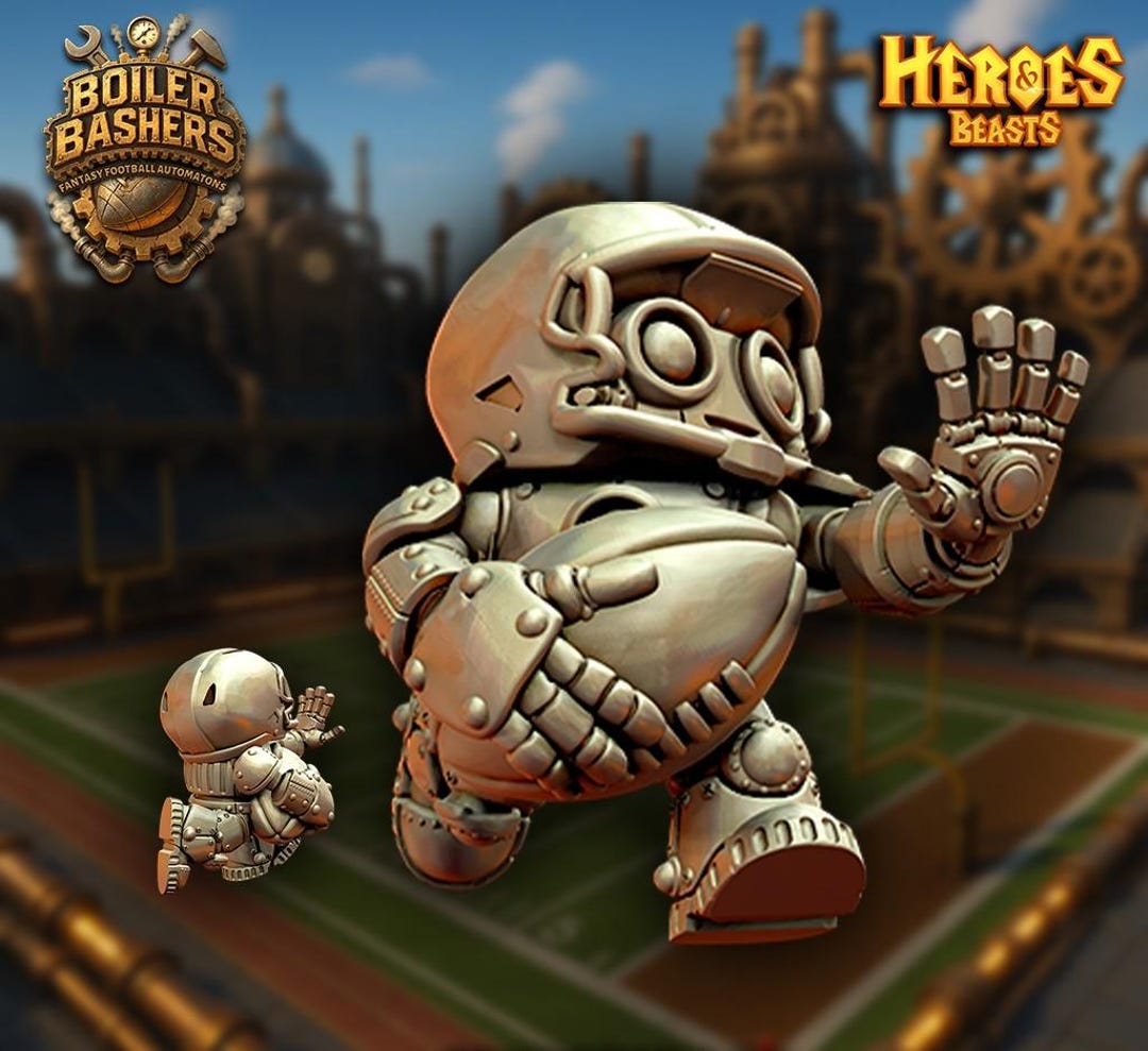Scampbots / Boiler Bashers / Fantasy Football / Heroes & Beasts / 3D ...