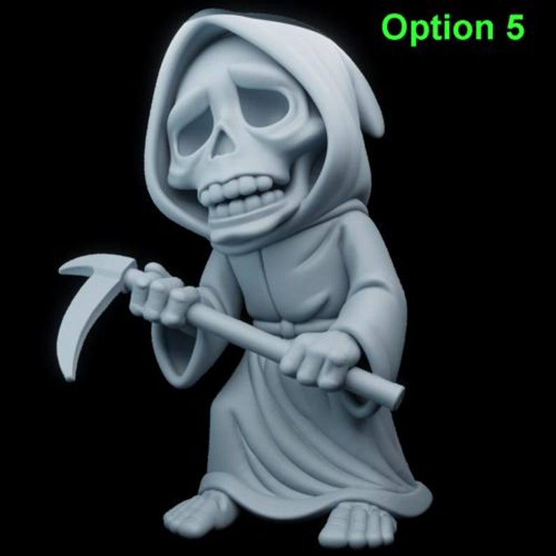 Grim Reapers 1 / 3D Printed Tabletop Miniatures / Nafarrate Miniatures ...