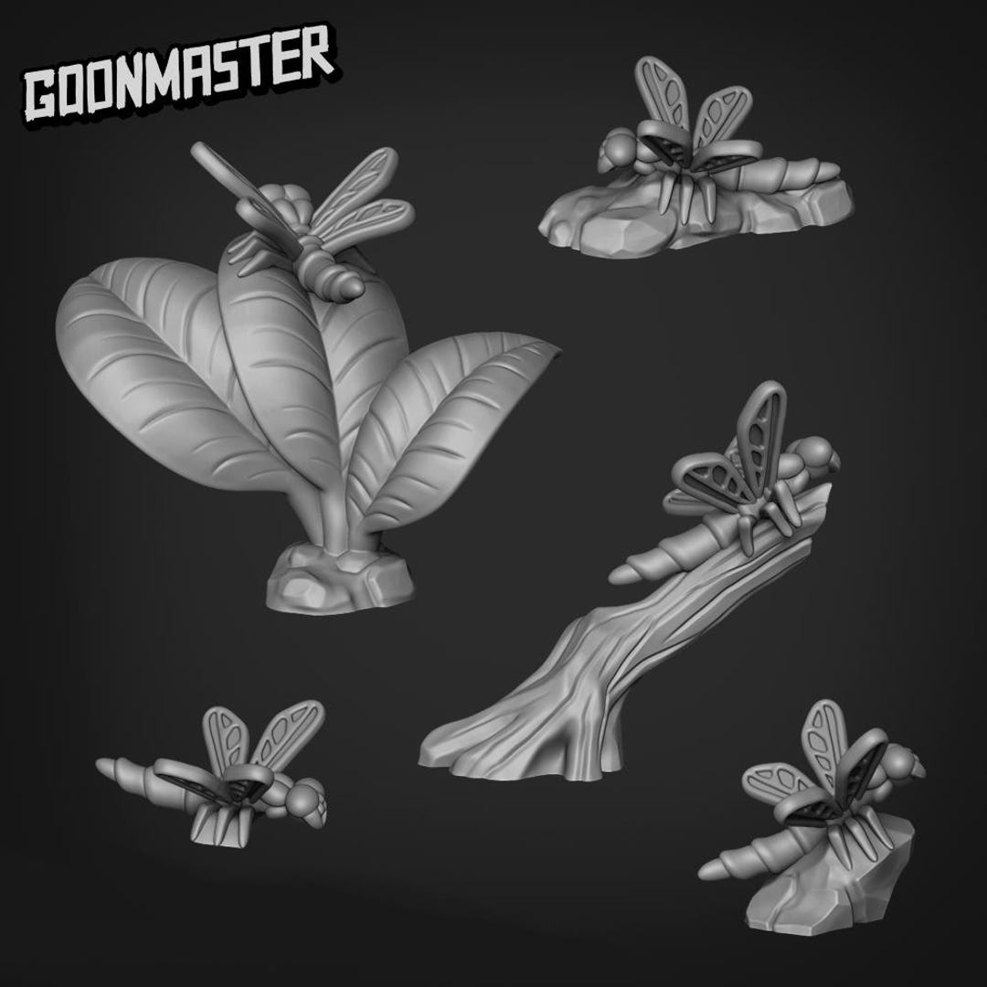 Dragonfly Miniatures: Tabletop Role Playing, Goon Master Games - Etsy ...
