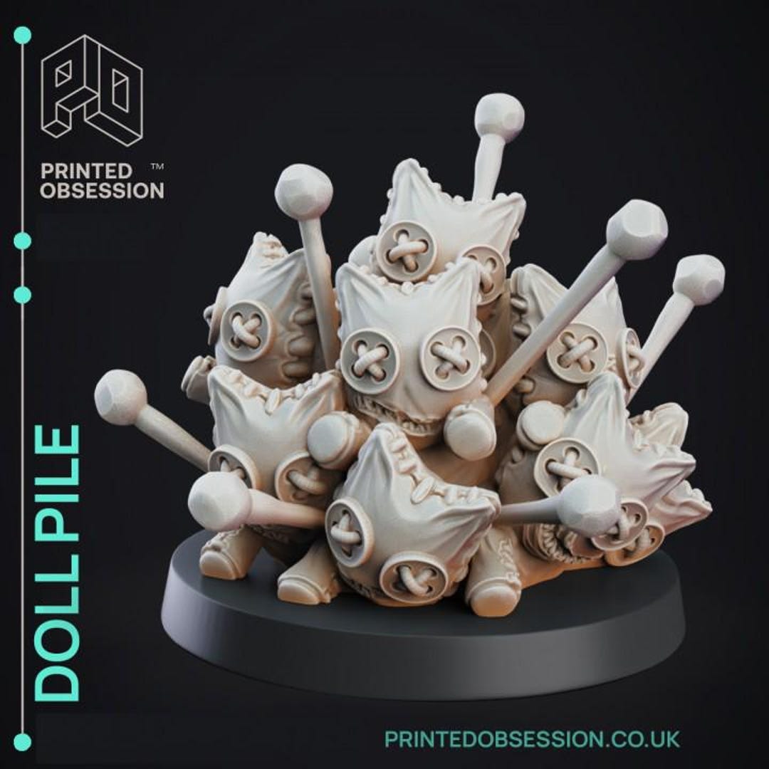 Doll Pile Miniature: Puppet Masters Show, Tabletop RPG - Etsy Australia