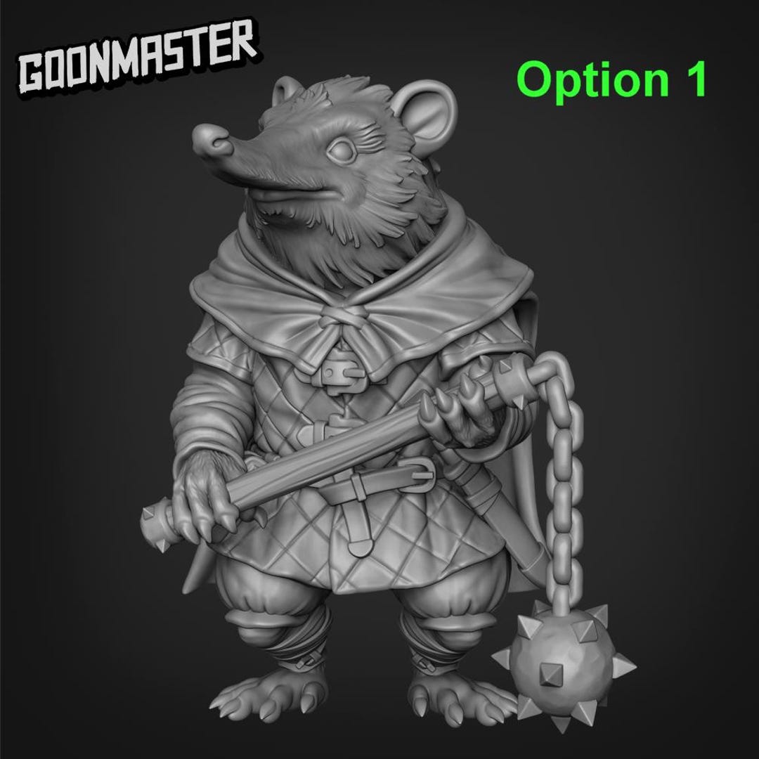 Shrews: 3D Printed Tabletop Miniature by Goon Master Games - Etsy Australia