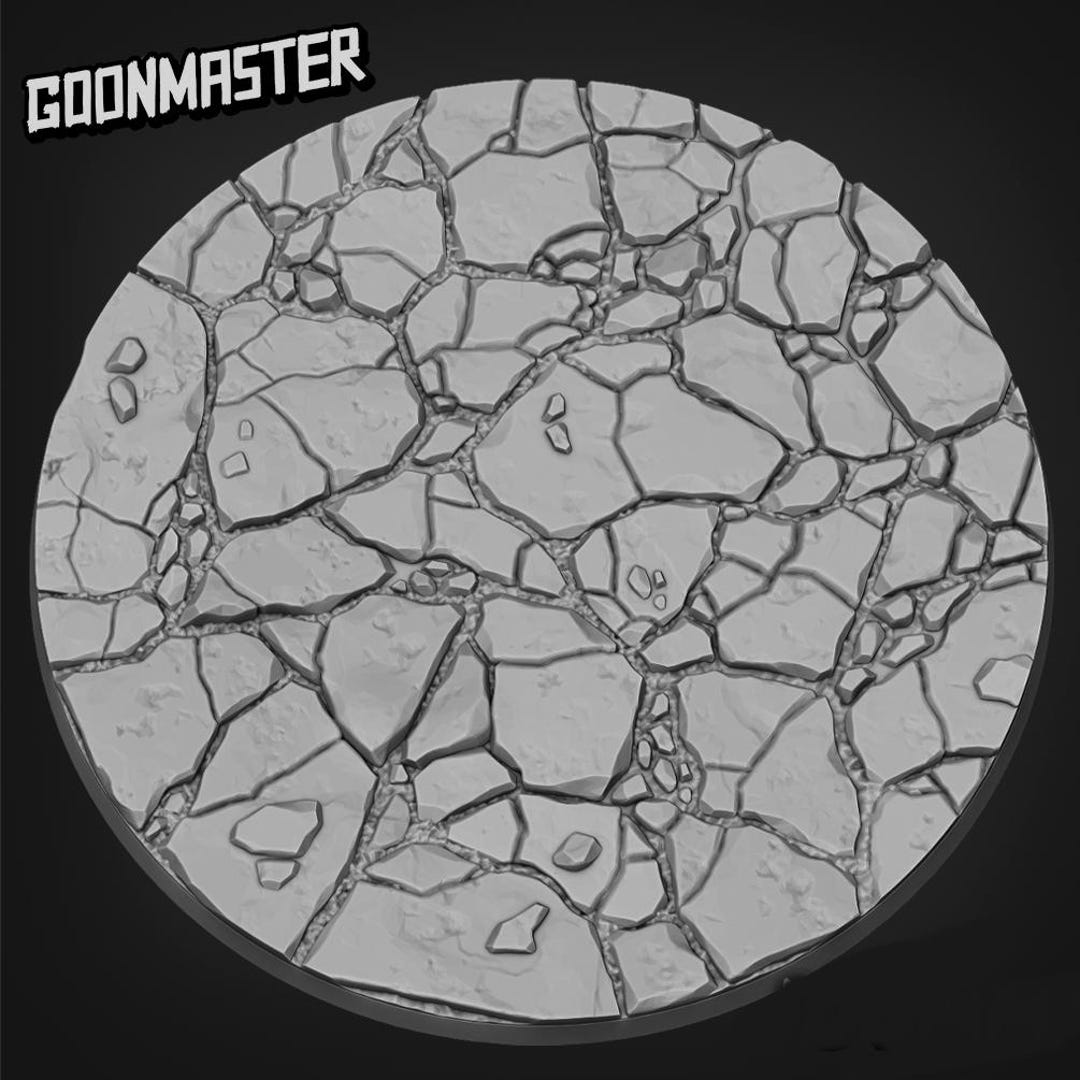 Rubble Bases | Good Borzoi | Goon Master Games | 3d Printed Miniatures ...