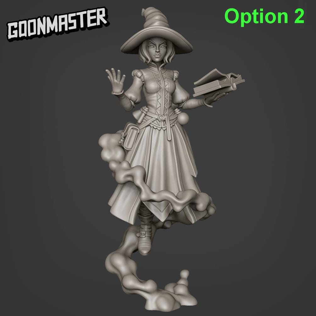 Wizard Miniature: Infernal Dynasty, Goon Master Games, 3D Printed ...