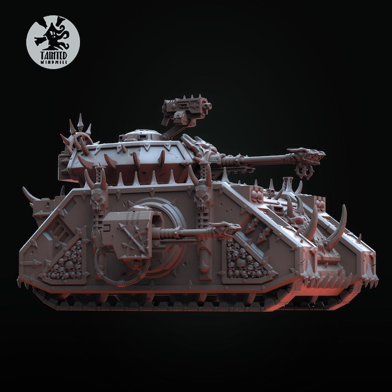 Marauder Fighting Vehicle / 3D Printed Tabletop Miniature / Tainted ...