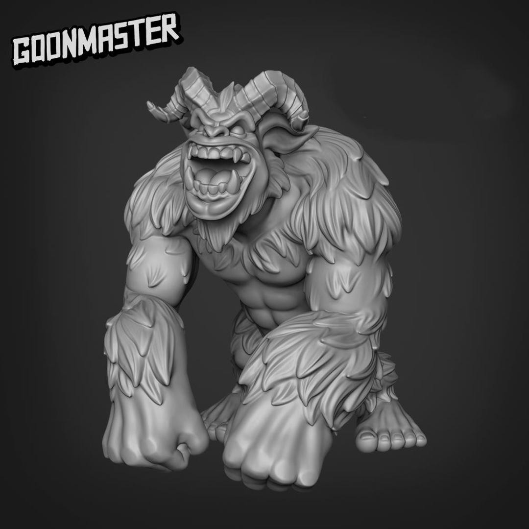 Yeti Miniature: Frozen Wastelands RPG, Goon Master Games - Etsy Australia