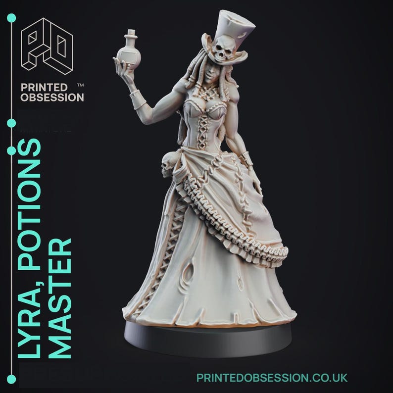 Lyra, Potions Master Puppet Masters Show Printed Obsession 3d Printed ...
