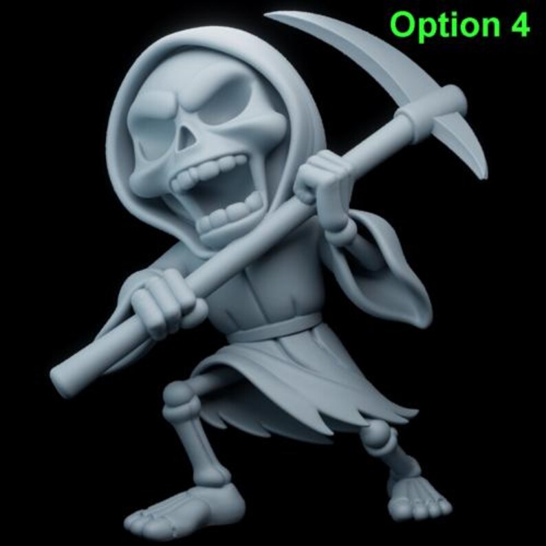 Grim Reapers 1 / 3D Printed Tabletop Miniatures / Nafarrate Miniatures ...