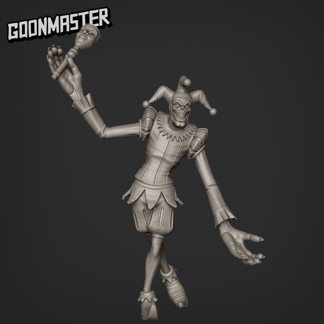 Chester the Jester Goon Master Games 3d Printed Miniatures Tabletop ...