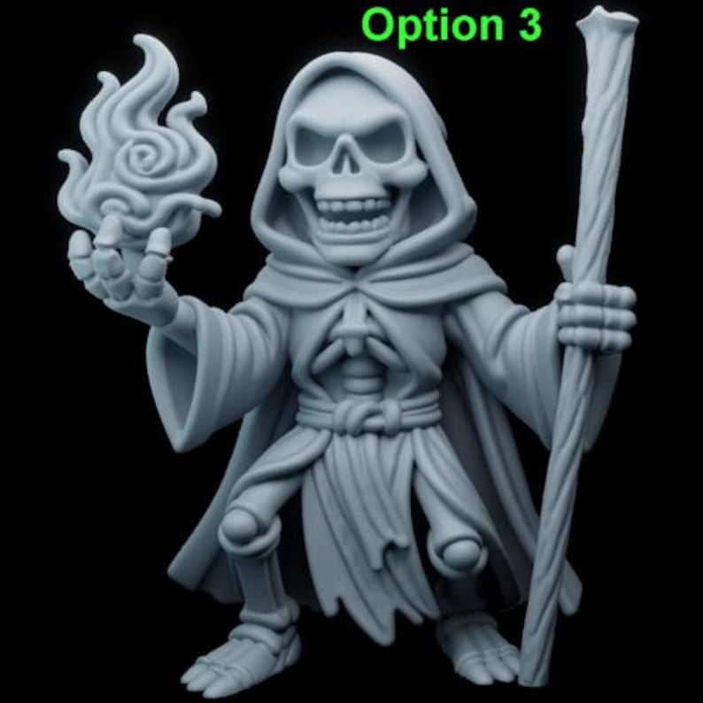 Grim Reapers 1 / 3D Printed Tabletop Miniatures / Nafarrate Miniatures ...