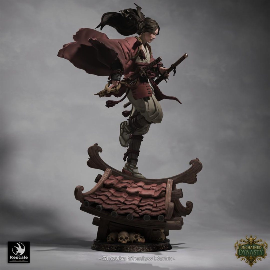 Shizuka Shadow Ronin / Unchained Dynasty / 3d Print / Rescale ...