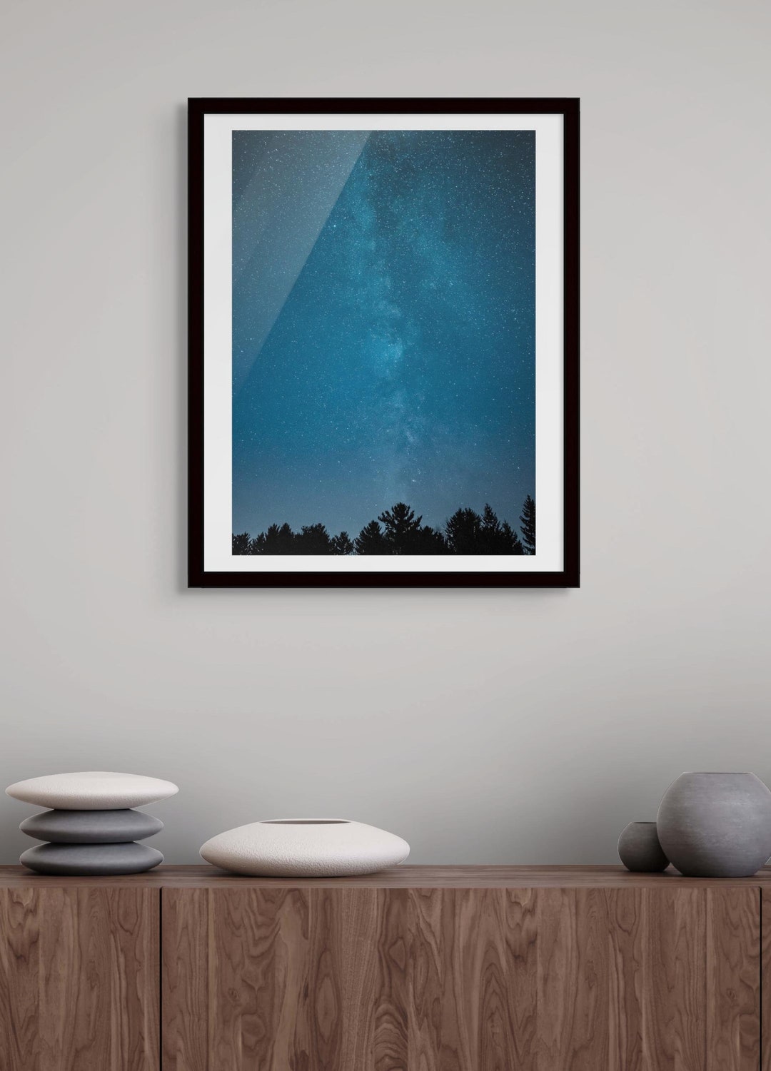 Milky Way Print, Night Sky, Stars, Nature Decor, Midwest Wall Art ...