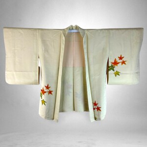 Japanese Vintage Kimono Haori, Beautiful Vintage Robe, Elegant Kimono ...