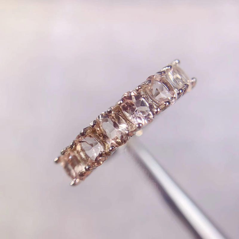 Morganite Ring - Etsy