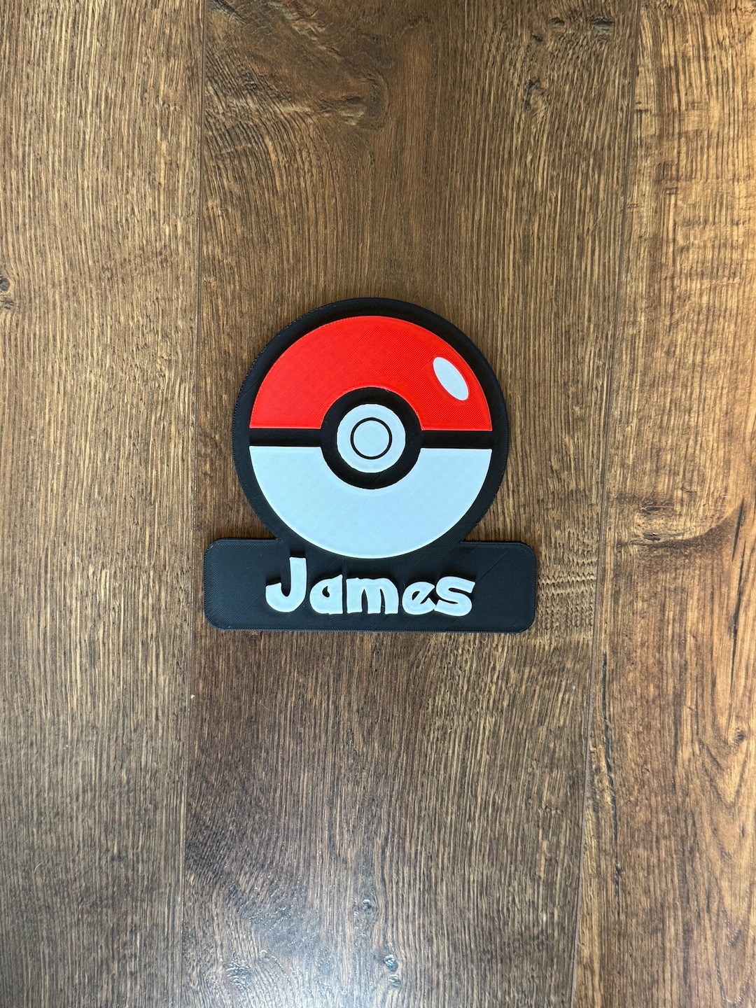 Custom Pokémon Pokeball Name Sign | Personalized Kids Room Wall Decor ...