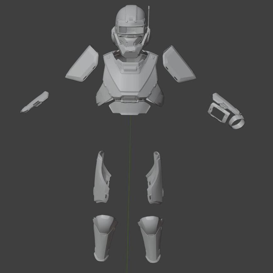 Helldivers 2 Trench Engineer Armor STL - Etsy