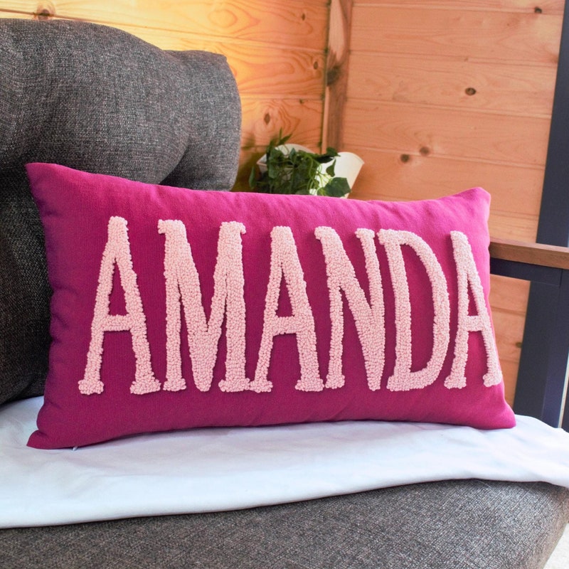 Embroidered Pillows - Etsy