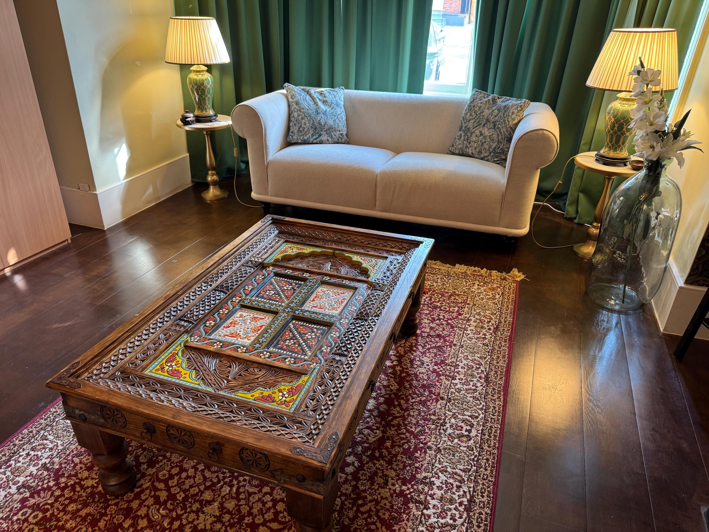 The Most Beautiful Coffee Table Ever. Hand Carved and Vintage. - Etsy