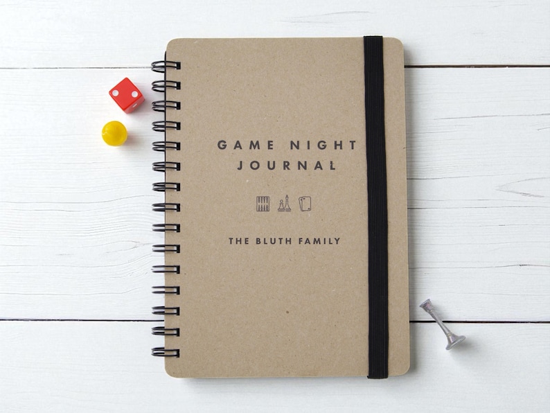 Personalized Family Game Night Journal - Etsy UK