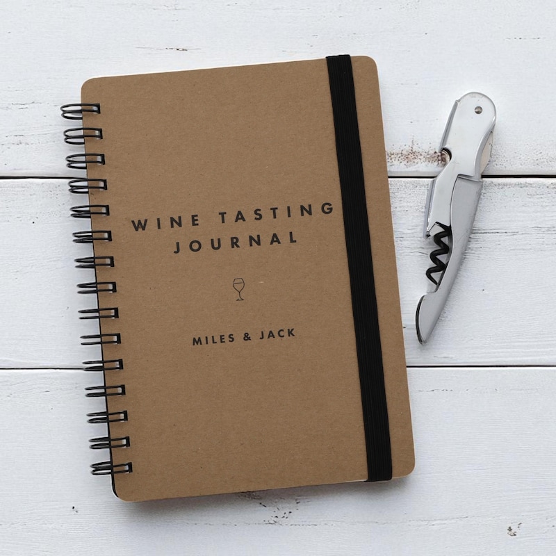 Wine Journal Tasting Book - Etsy