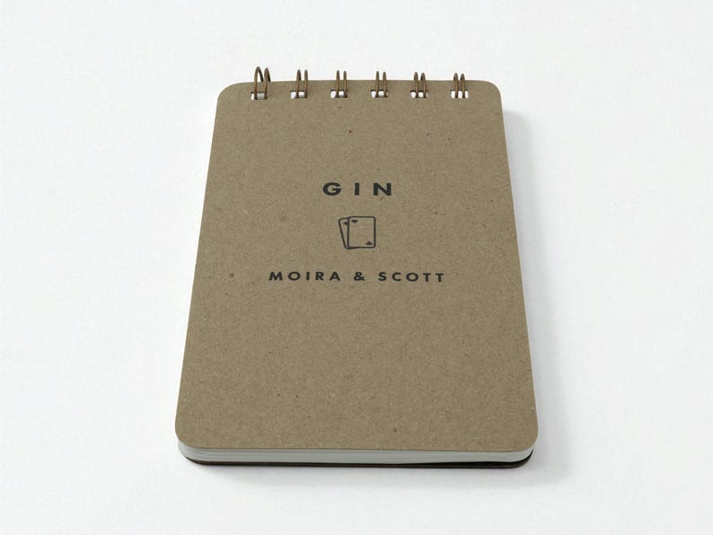 Personalized Card Game Scorebook Set (2) - Etsy