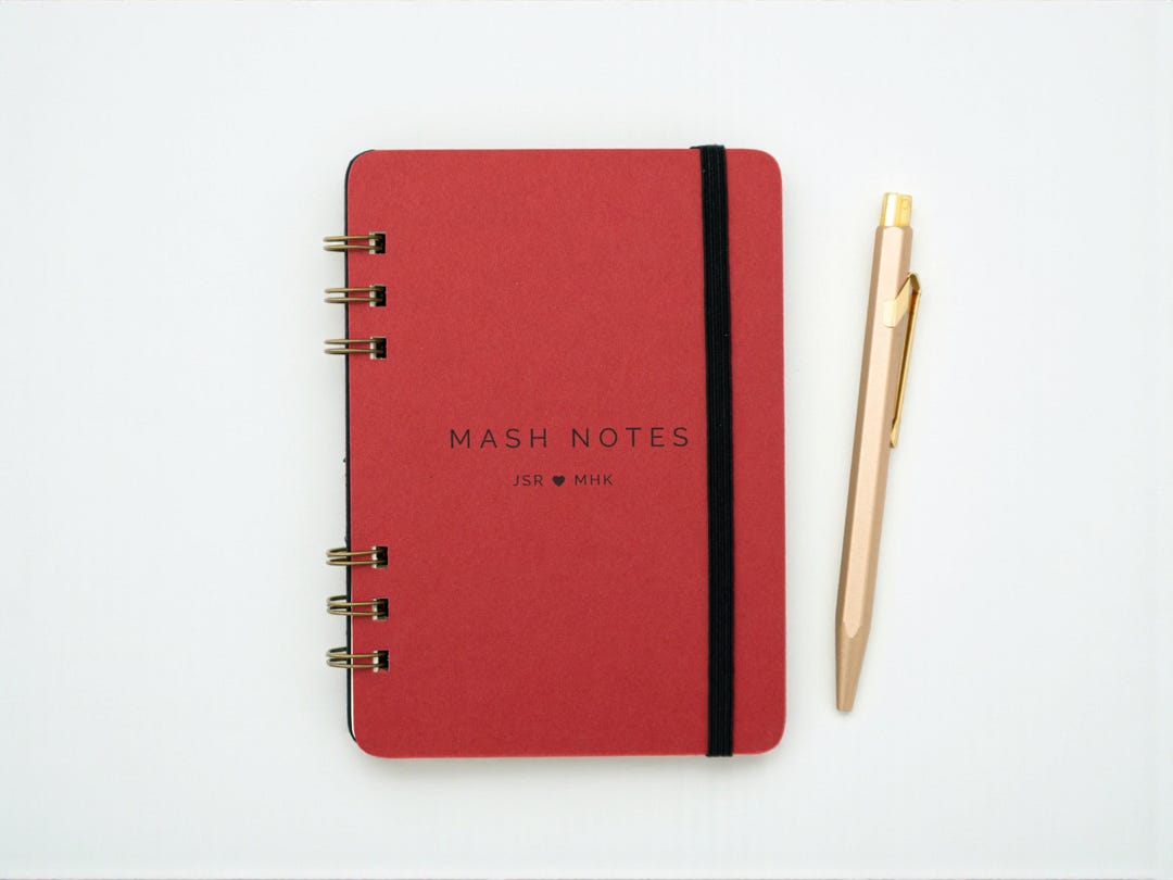 Personalized Love Letters Journal - Handmade Mash Notes Notebook for ...