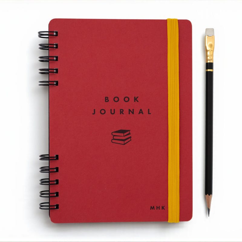 Ringed Book Journal - Etsy