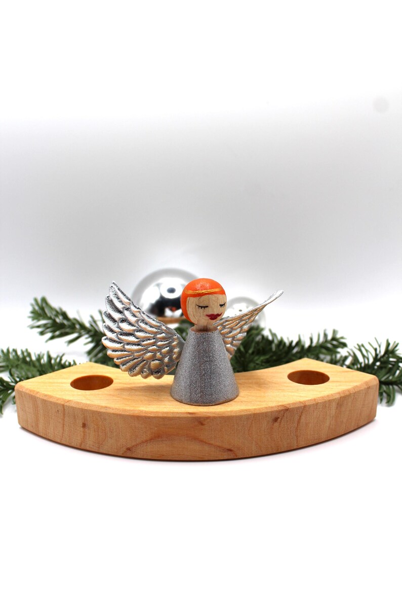 Annual Ring Plug Angel Silver - Etsy